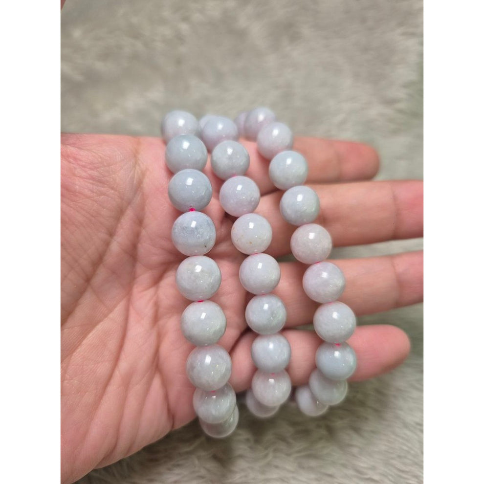 Pink Jade Bracelet – Grade A Jadeite for Prosperity, Good Health & Lov ...